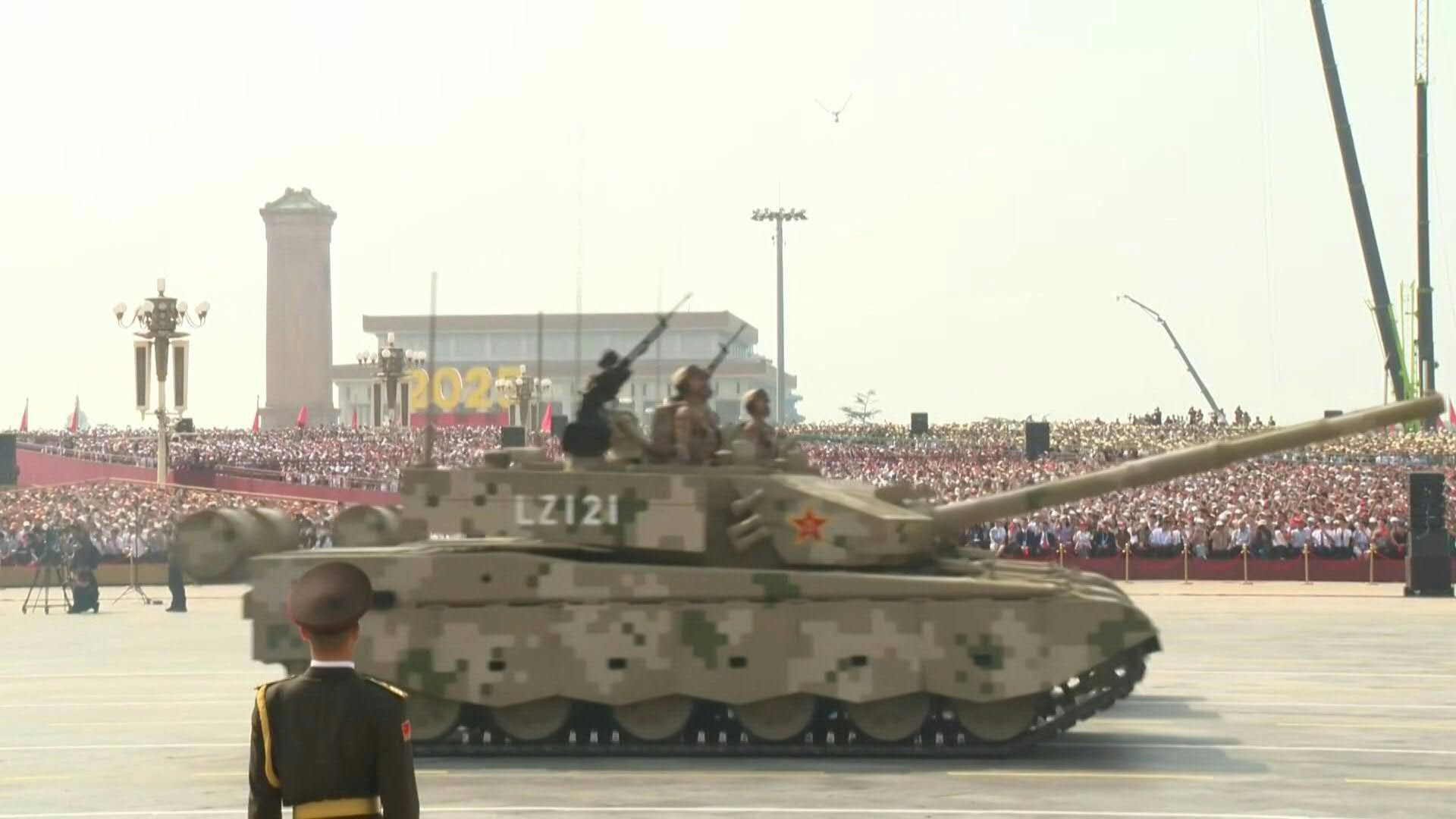Video: Massive military parade begins in Beijing