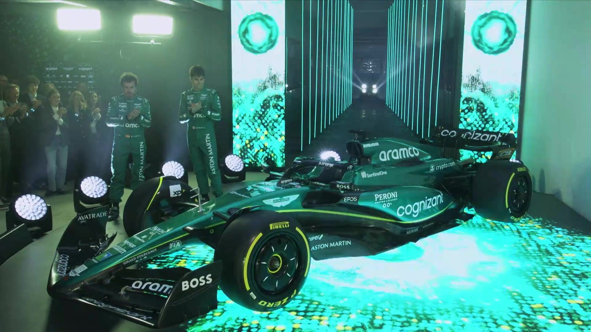 Aston Martin Aramco Cognizant Formula One™ Team Reveals the AMR23 Aston Martin Aramco Cognizant Formula One™ Team Reveals the AMR23
