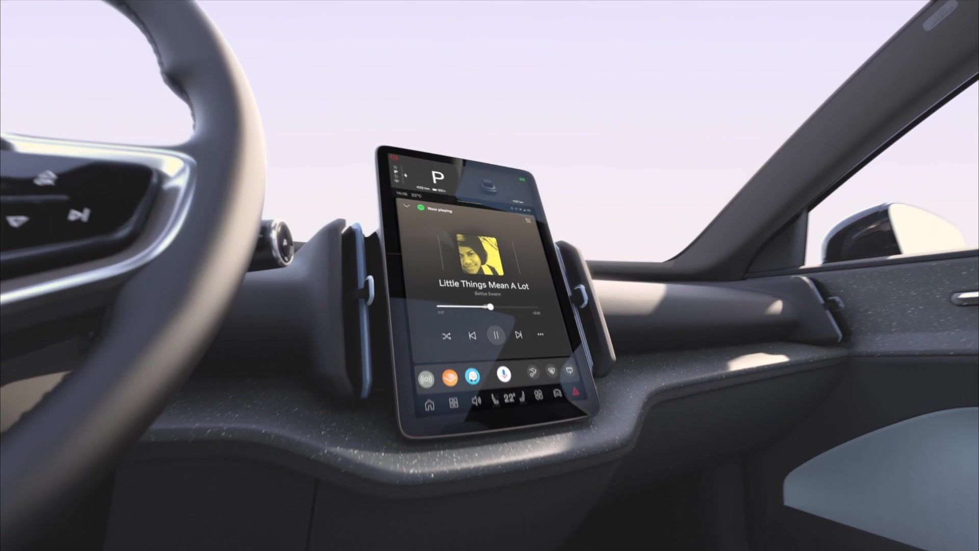 Volvo EX30 - UX animation